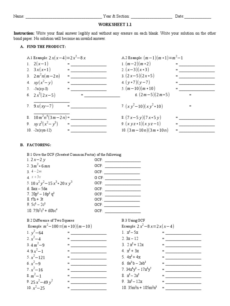 Worksheet-1 1 | PDF