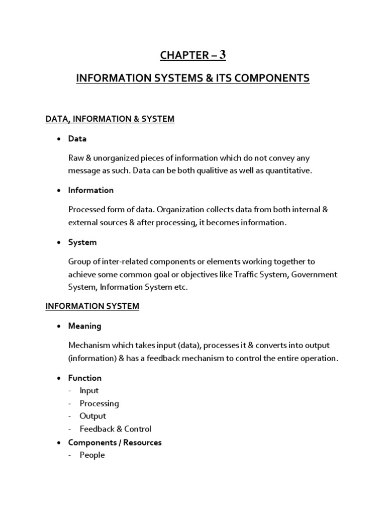CA Inter EIS (Chapter-3) | PDF | Computer Data Storage | Databases