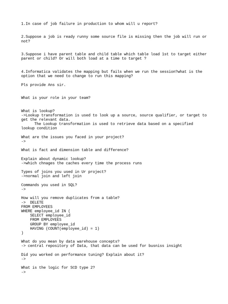 Interview Questions | Download Free PDF | Database Index | Databases
