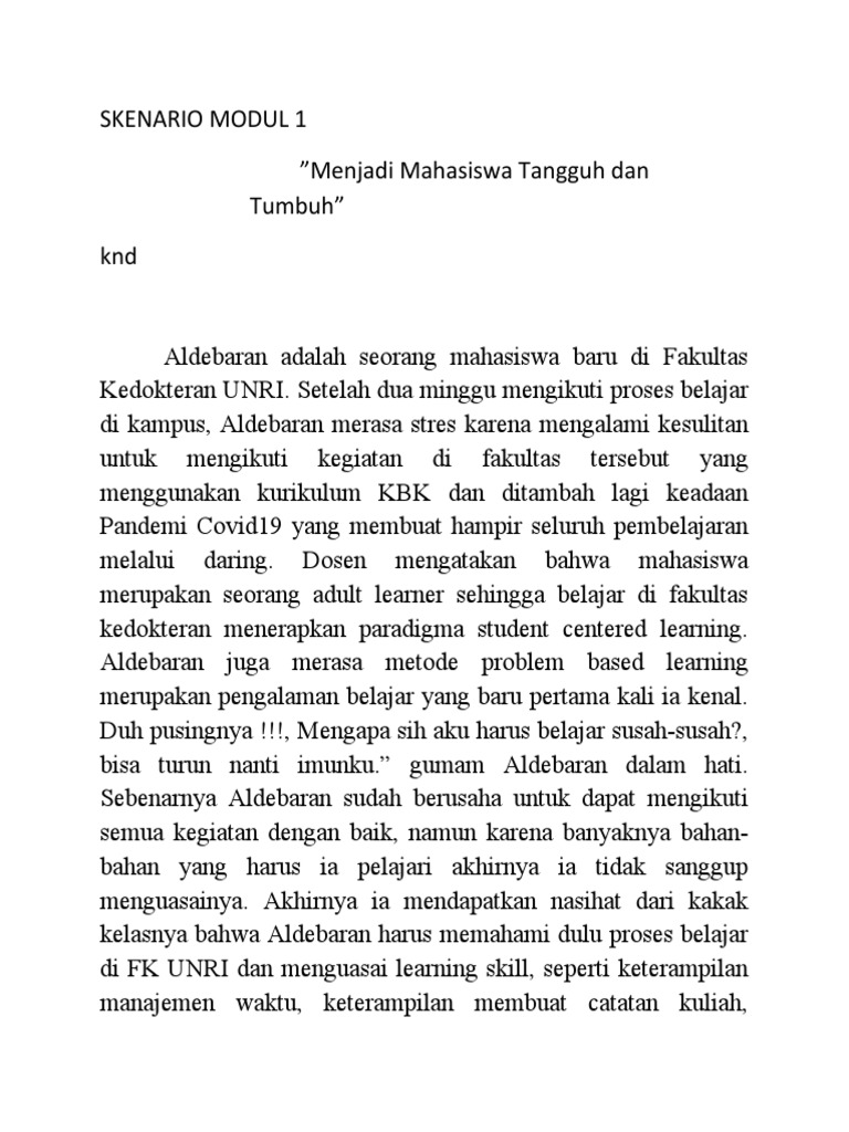 Zoom SKENARIO Tutorial 1 | PDF