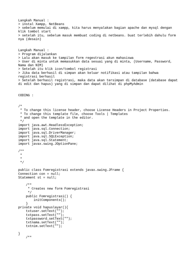 Ukom Manual | PDF | Data Management Software | Software