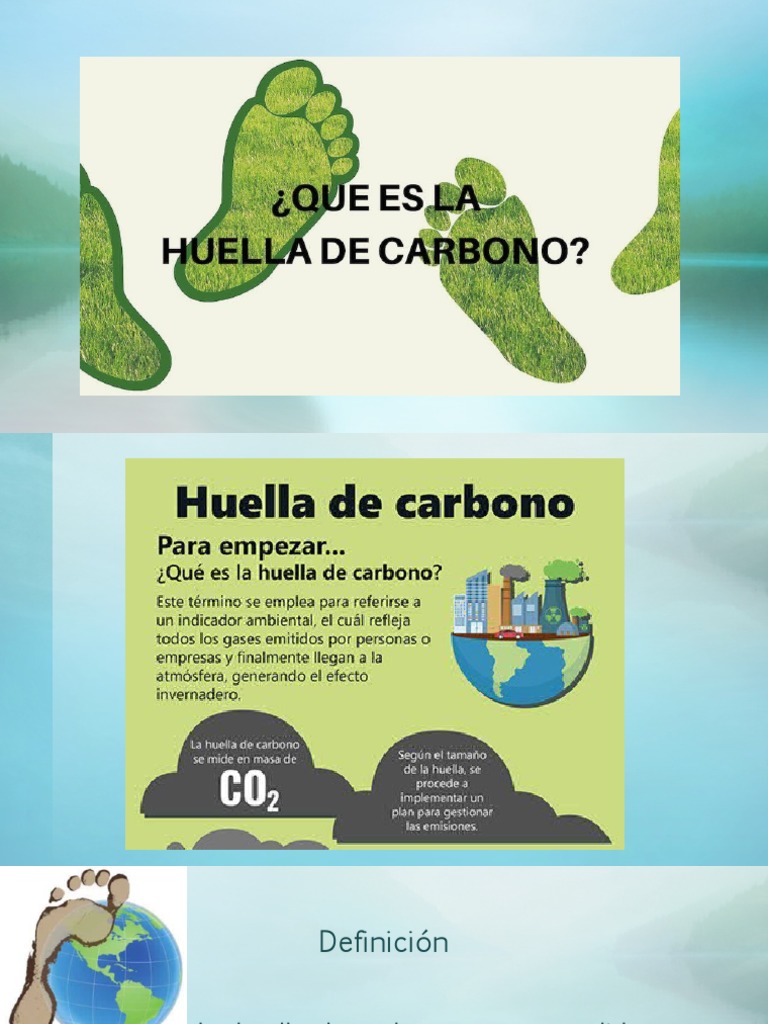 Huella de Carbono | PDF | Huella de carbono | Dióxido de carbono