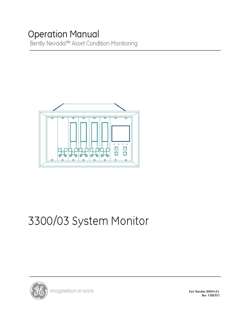 3300 03 System Monitor Manual 89604 | PDF | Relay | Computer Monitor