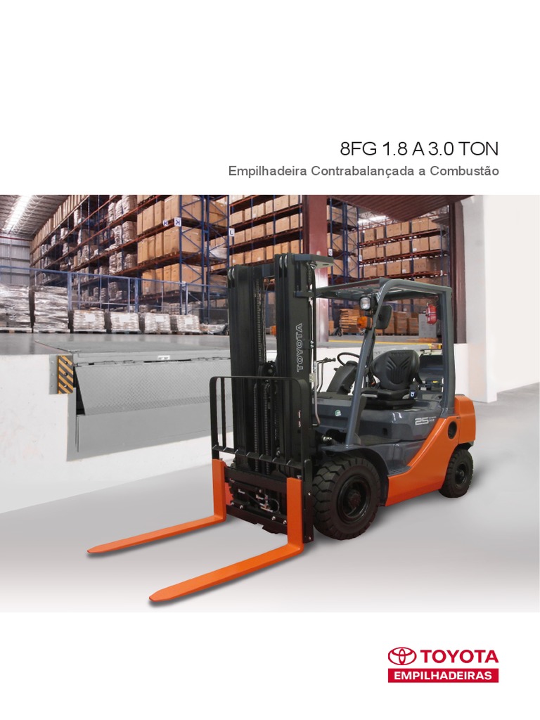 Toyota 8FG Forklift Features & Specs | PDF