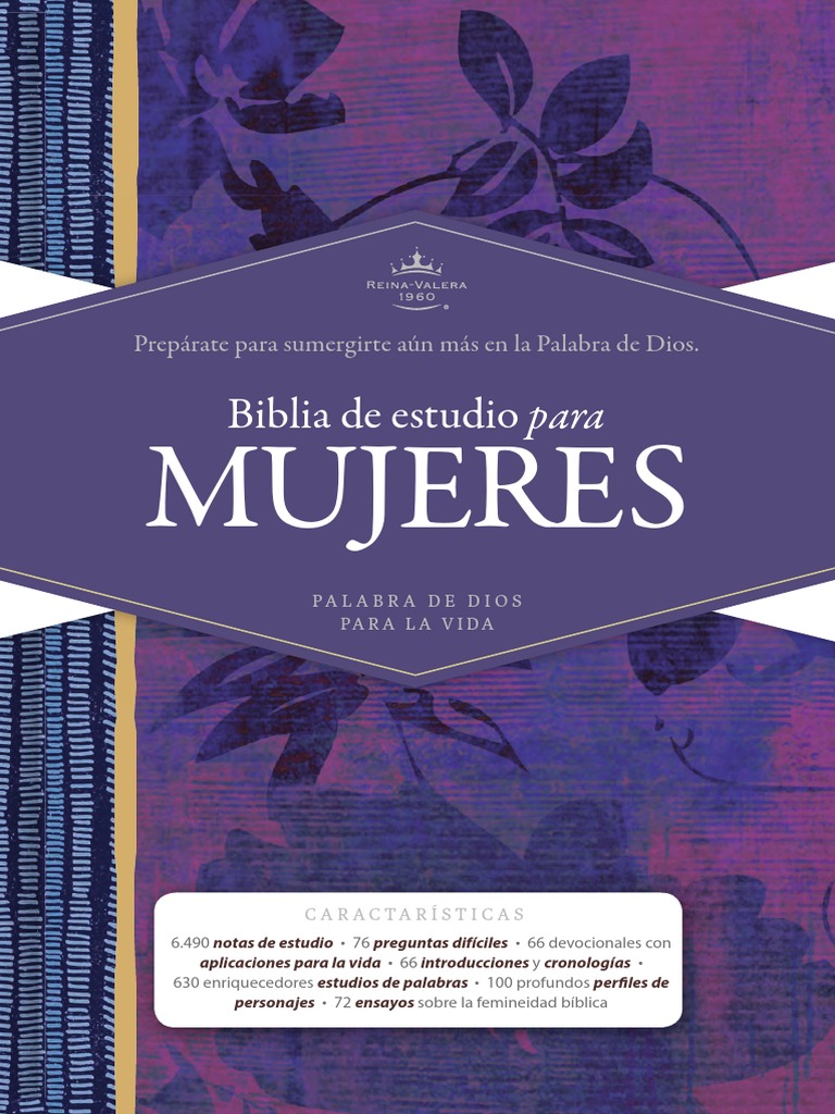 Biblia de Estudio para Mujeres - Rut | PDF | Esther