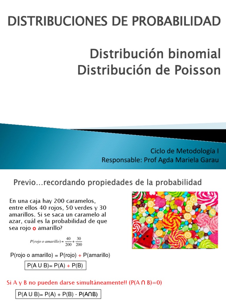 Distribución Binomial Poisson | PDF | Distribución de veneno | Enseñanza de matemática