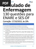 Gabarito Definitivo ENARE 2022 | PDF