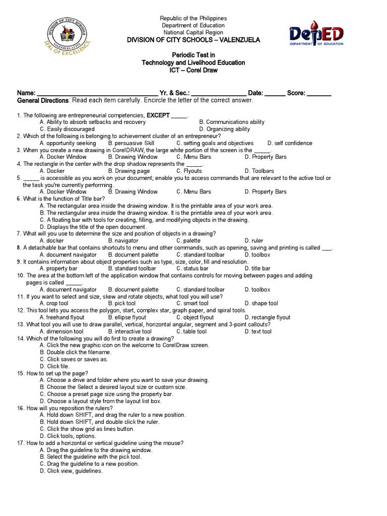 Corel Draw G10 2nd | PDF | Career & Growth | Computers