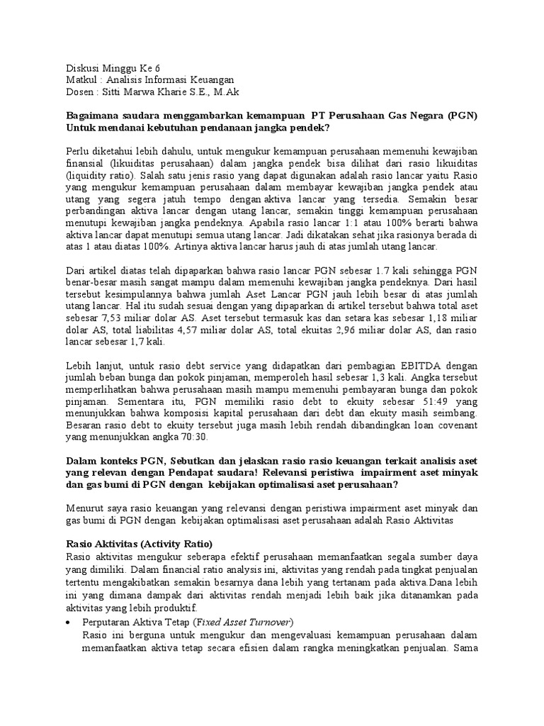 Diskusi Sesi 6 | PDF