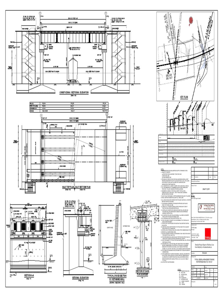 Longitudinal Sectional Elevation: Key Plan | PDF