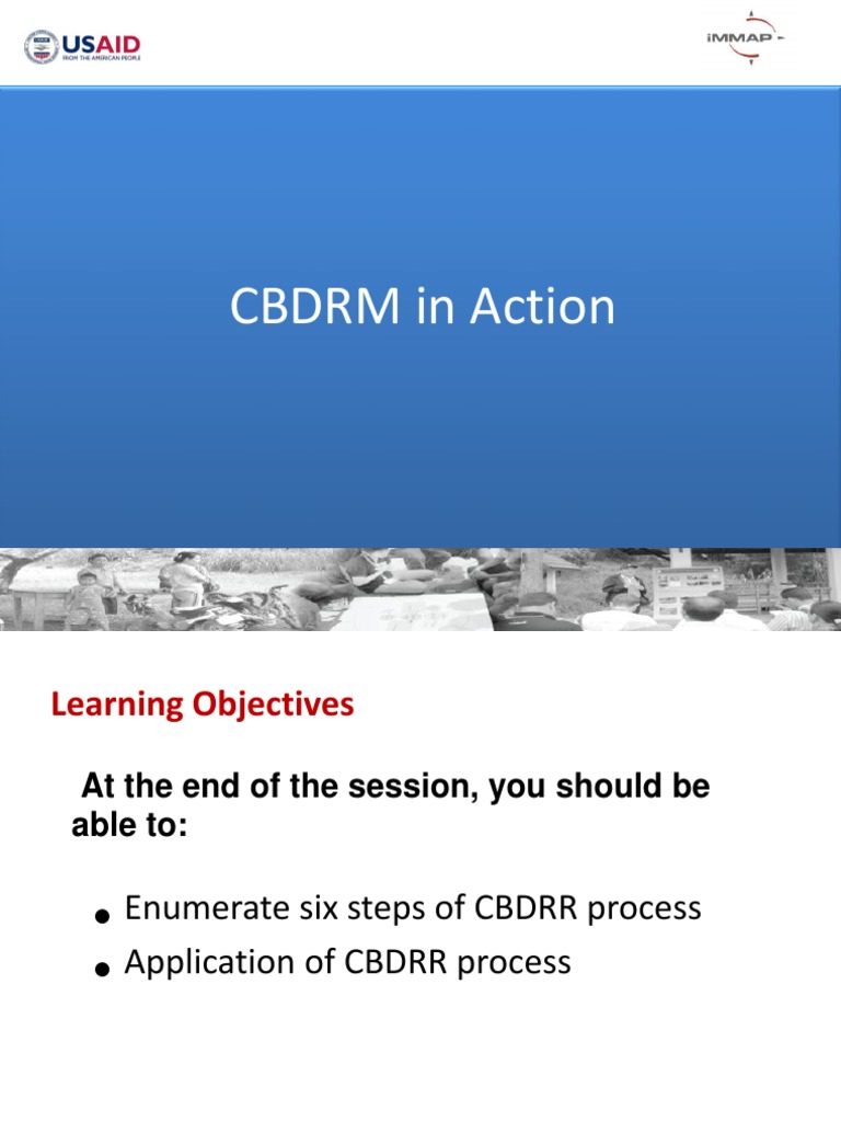 Community Based Disaster Risk Management (CBDRM) in Action | PDF ...