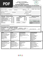 Applicant's Information Sheet - PCW Certification | PDF