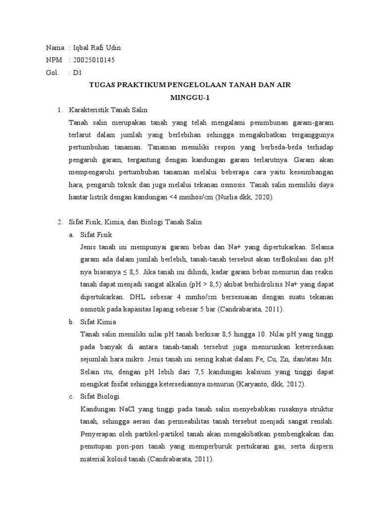 Tugas Minggu 1 PTA Praktikum | PDF