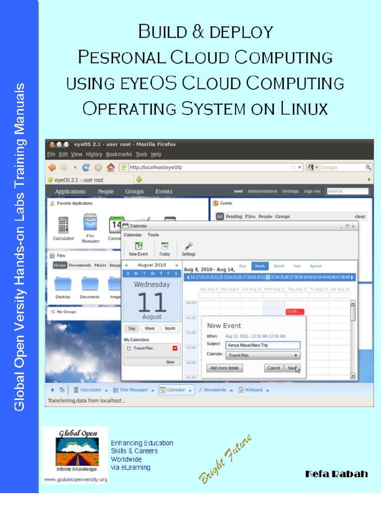 Guide to Installing and Configuring eyeOS Cloud Computing Operating System on Linux | PDF ...