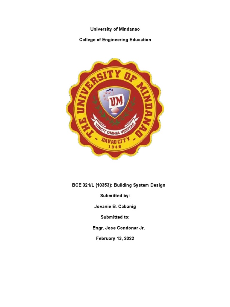 Cabanig - Ulo 2a and 2b | PDF | Concrete | Reinforced Concrete
