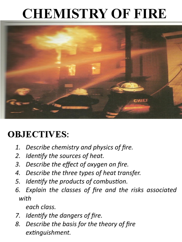 Chemistry of Fire | PDF | Fires | Combustion