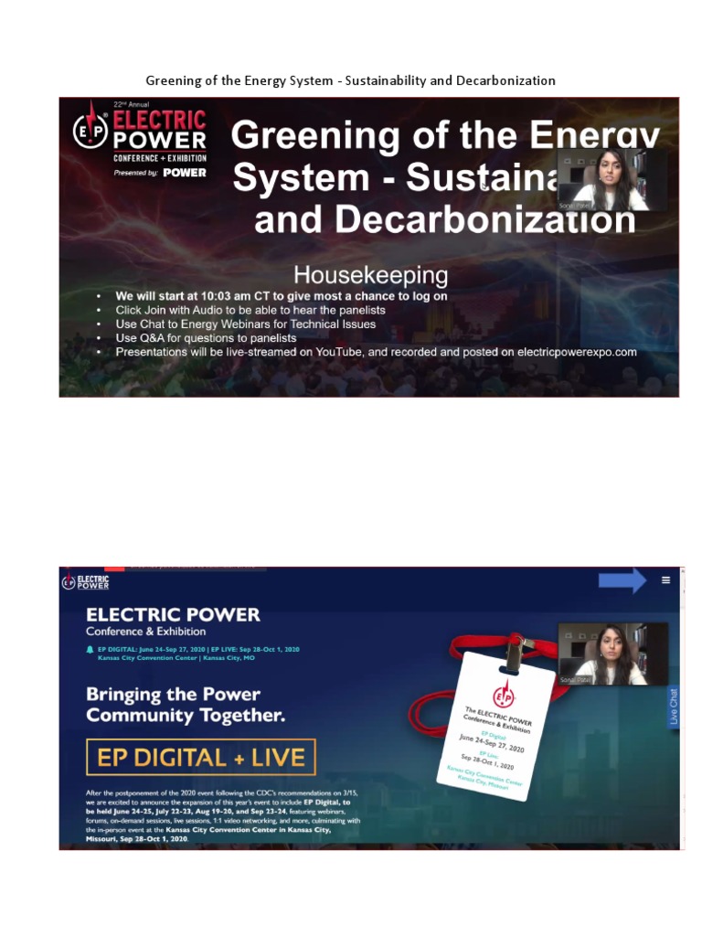 Greening of The Energy System | PDF