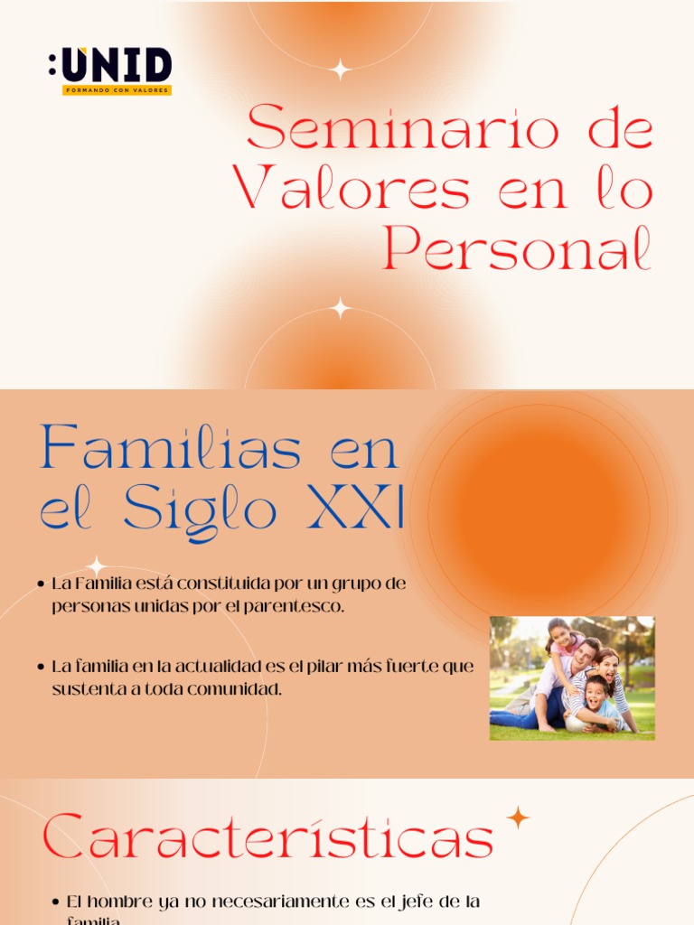Valores en Familias del Siglo XXI | PDF | Relaciones personales ...