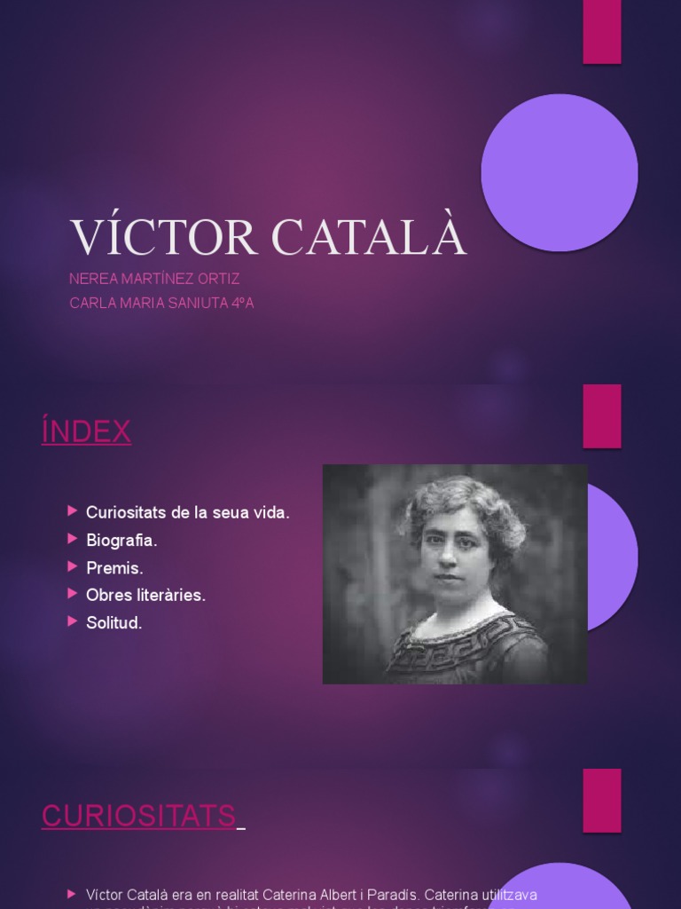 Víctor Català | PDF