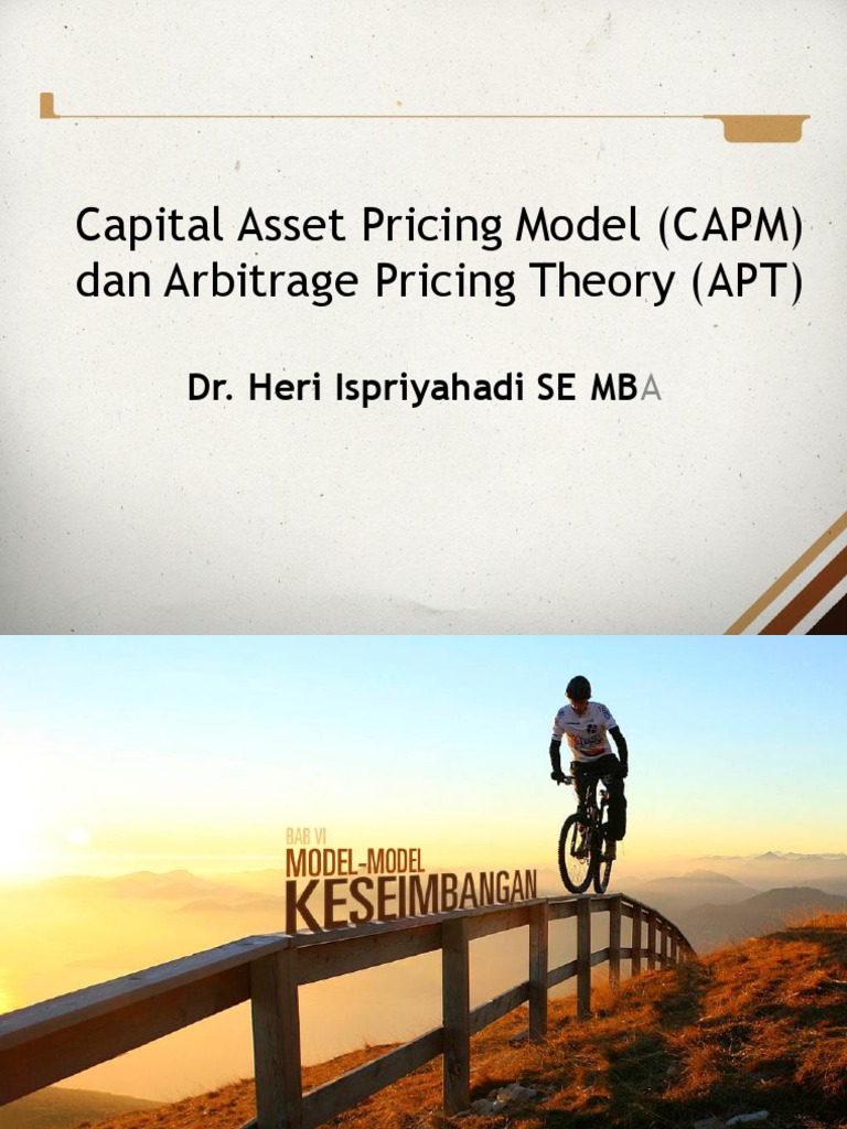 Kuliah 4 - CAPM Dan APT | PDF