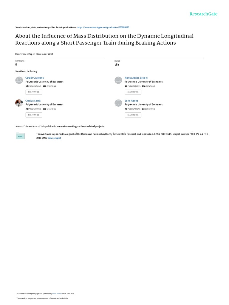 Mech 19 | PDF | Train | Force