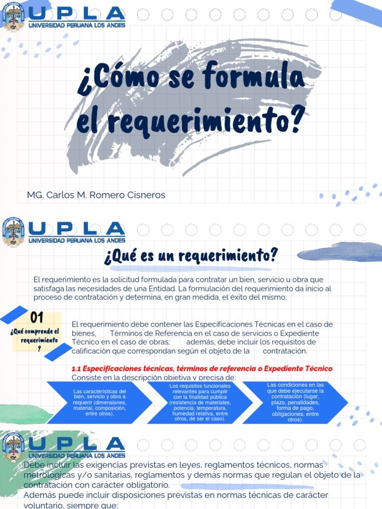 Semana 6 Como Se Formula Un Requerimiento | PDF