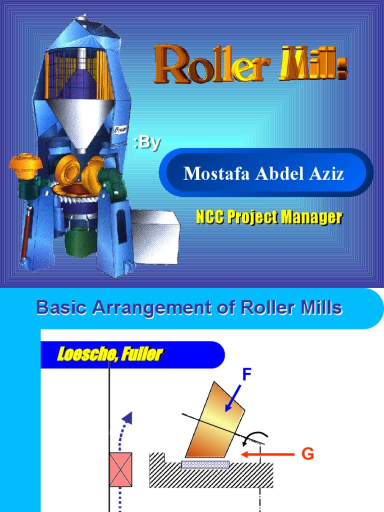 Roller Mill Design and Maintenance Guide | PDF | Gear | Switch