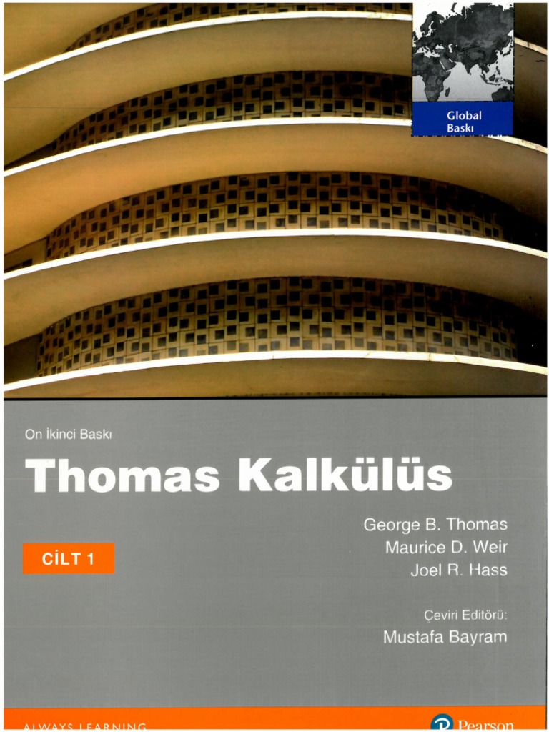 Thomas Kalkulüs Cilt 1 | PDF