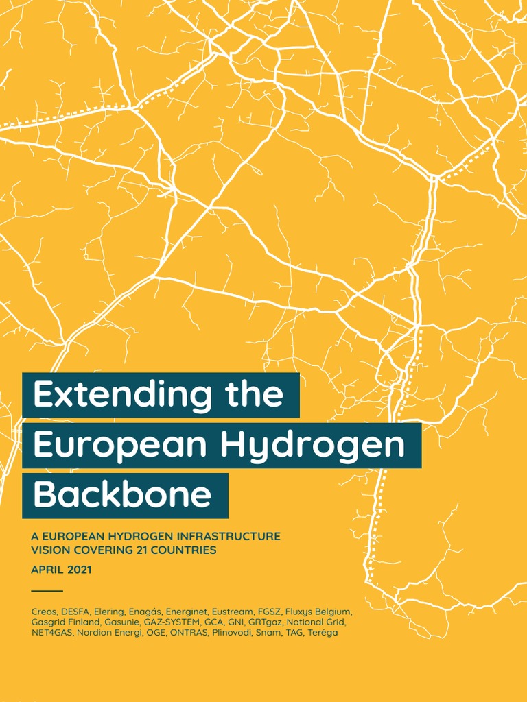 European Hydrogen Backbone - April 2021 | PDF