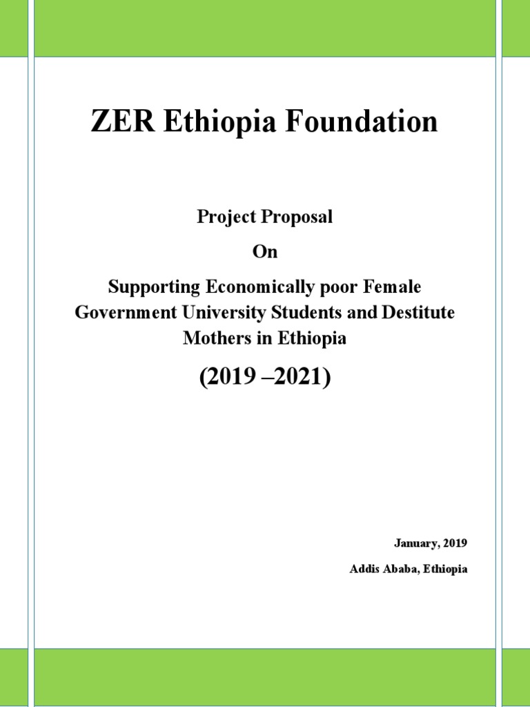 Zer University Project Proposal Final - Print Version | PDF | Poverty | Poverty & Homelessness