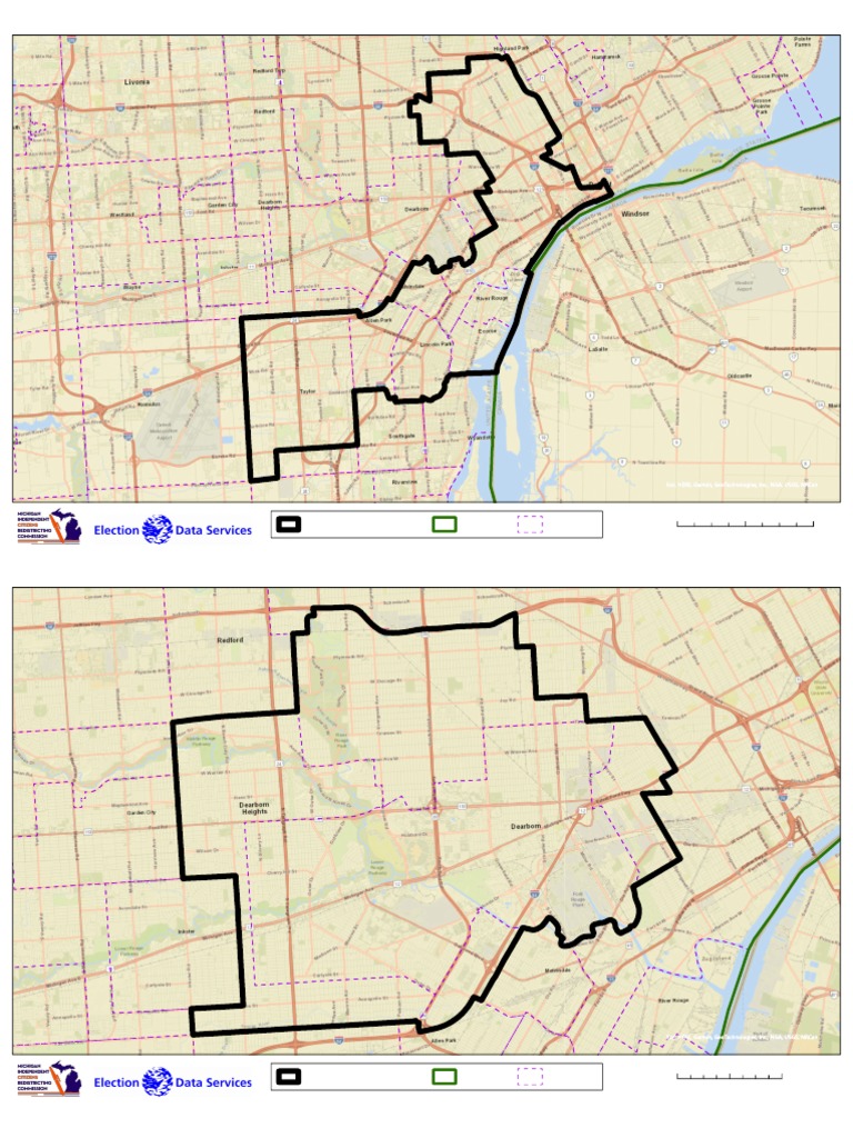 Michigan Senate Districts Overview | PDF | Michigan