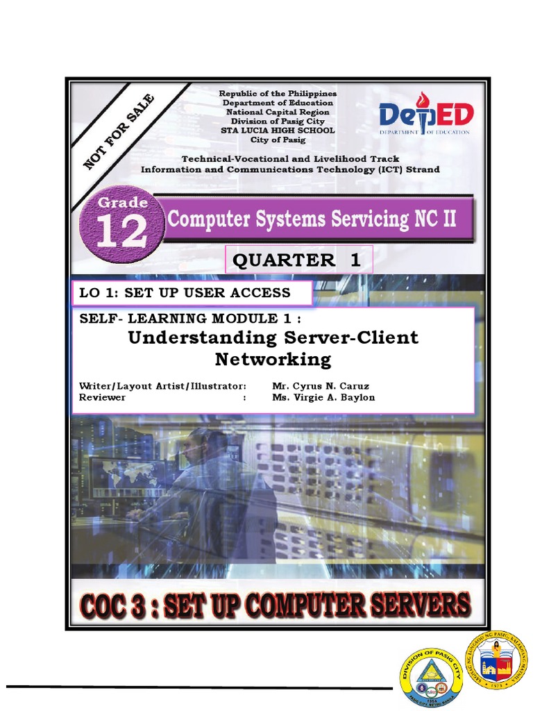 TVL CSS 12 Q1 M1 | PDF