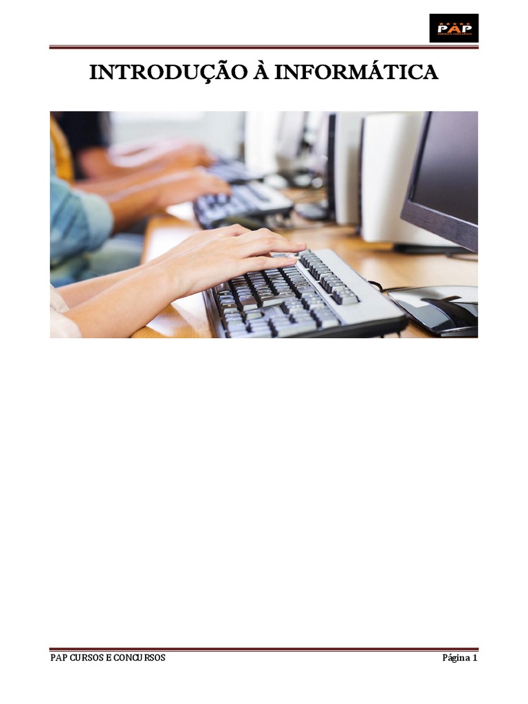 Apostila de Introdução À Informática | PDF | Armazenamento de dados de ...