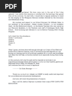 Script For Emcee - Career Guidance Program | PDF