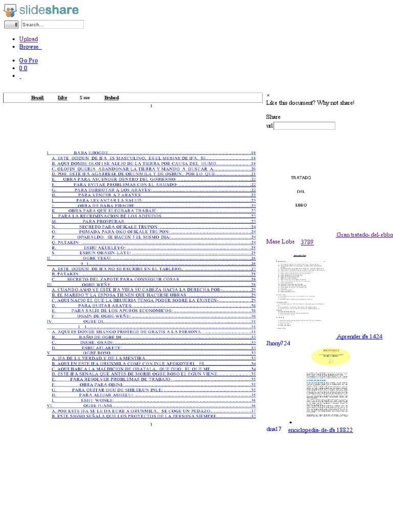4 Los Odun de Ifa Excelente Informacion para Aprender Ifa | PDF