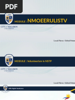 NSTP - CWTS Vision, Mission & Core Values | PDF