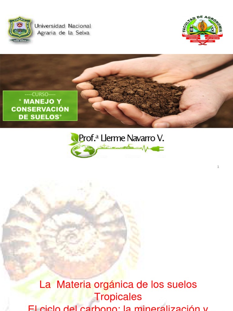 Materia Orgánica en Suelos Tropicales | PDF | Residuos | Suelo