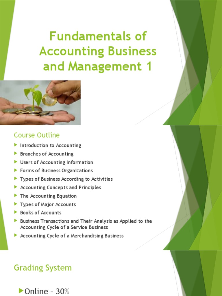 Fundamentals of Accounting Business and Management 1 | PDF | Debits And ...