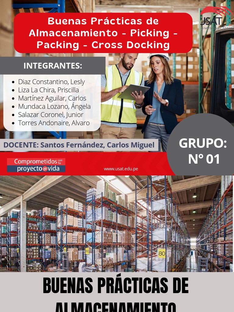 ID-Buenas Prácticas de Almacenamiento. Picking. Packing. Cross Docking ...