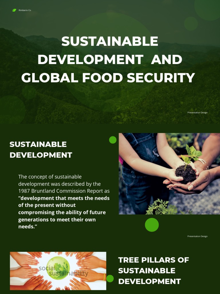 Green Minimalist The Environtment Presentation | PDF | Food Security ...