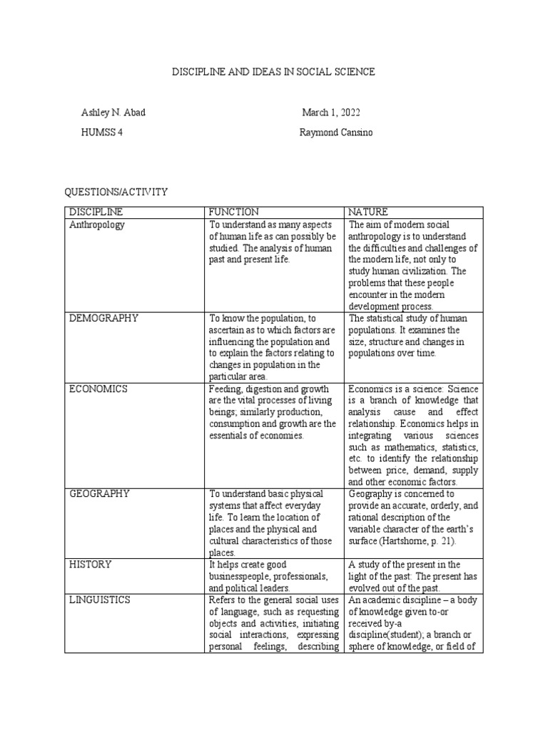 Document | PDF | Science | Social Sciences