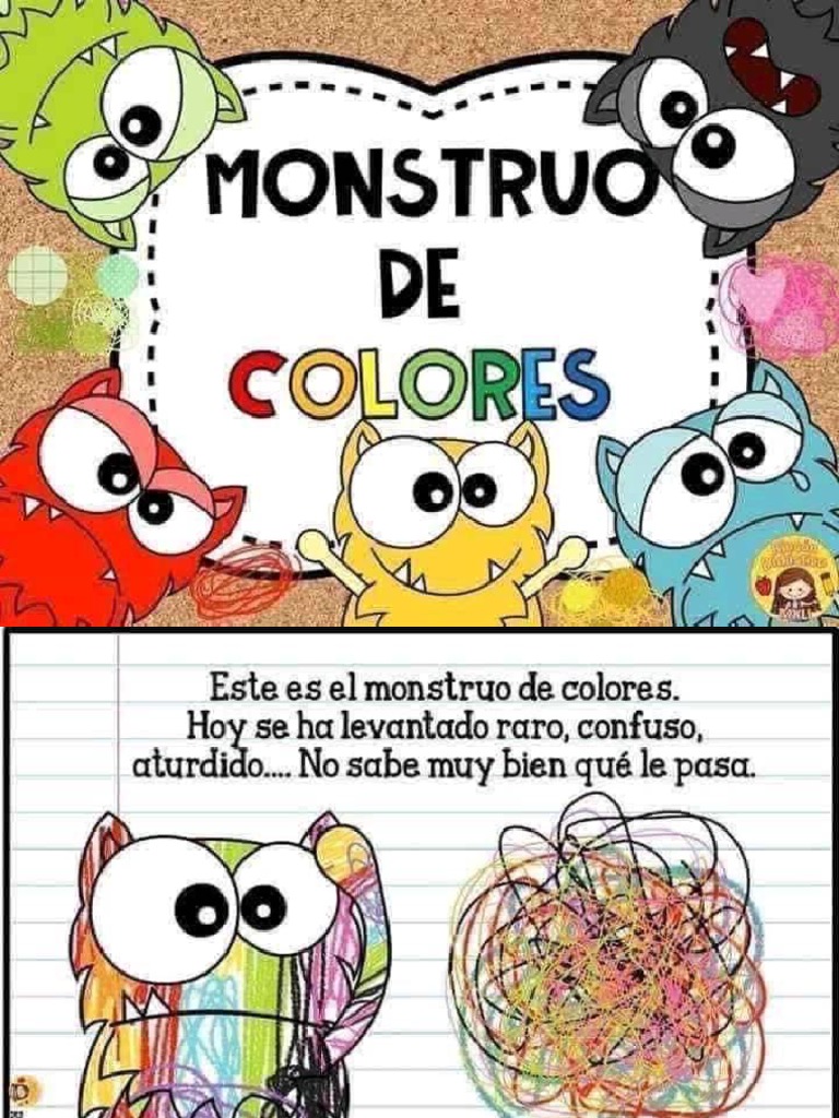 Cuento Monstruo de Las Emociones | PDF