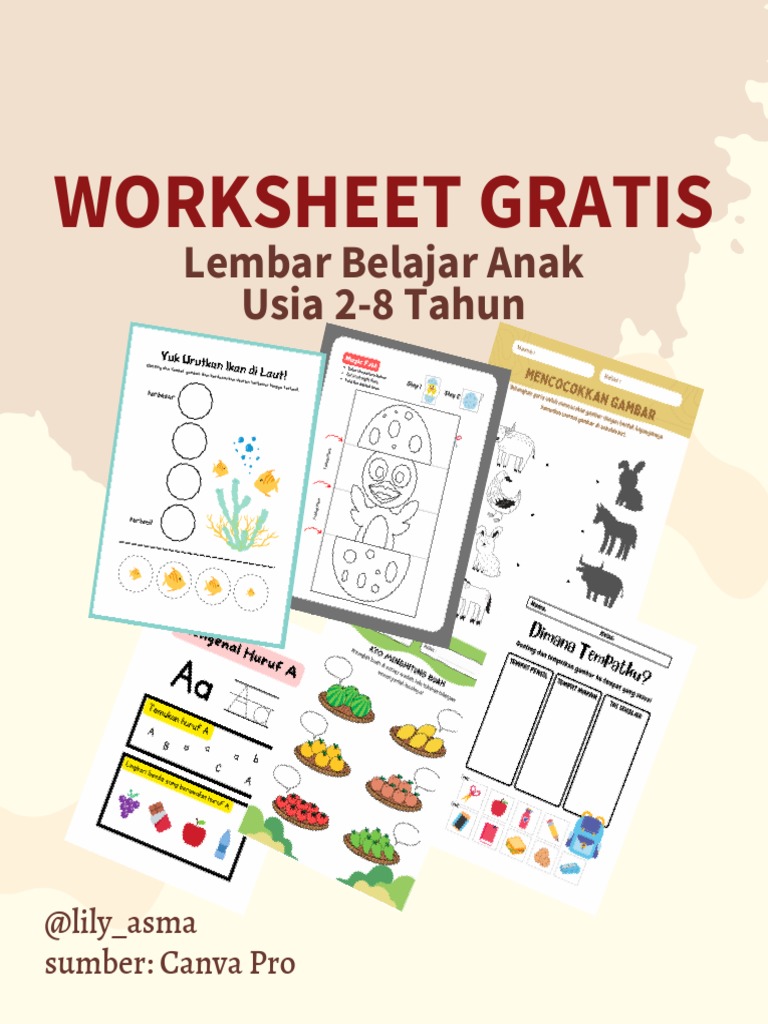 Worksheet Mencocokkan | PDF