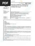 NBR 10123 - Trena de Fita de Aco | PDF | Ciência de Materiais | Ciências Físicas