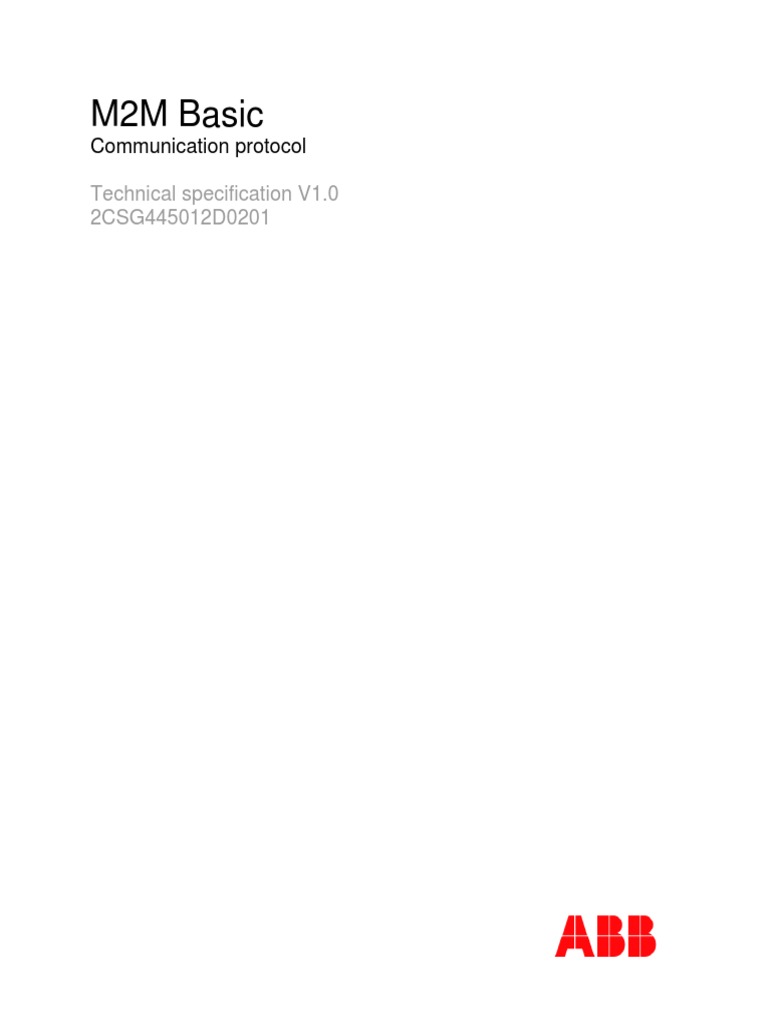 2CSG445012D0201 - Modbus Communication Protocol - M2M Basic | PDF | Ac ...