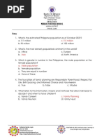 Pop Quiz Reviewer | PDF