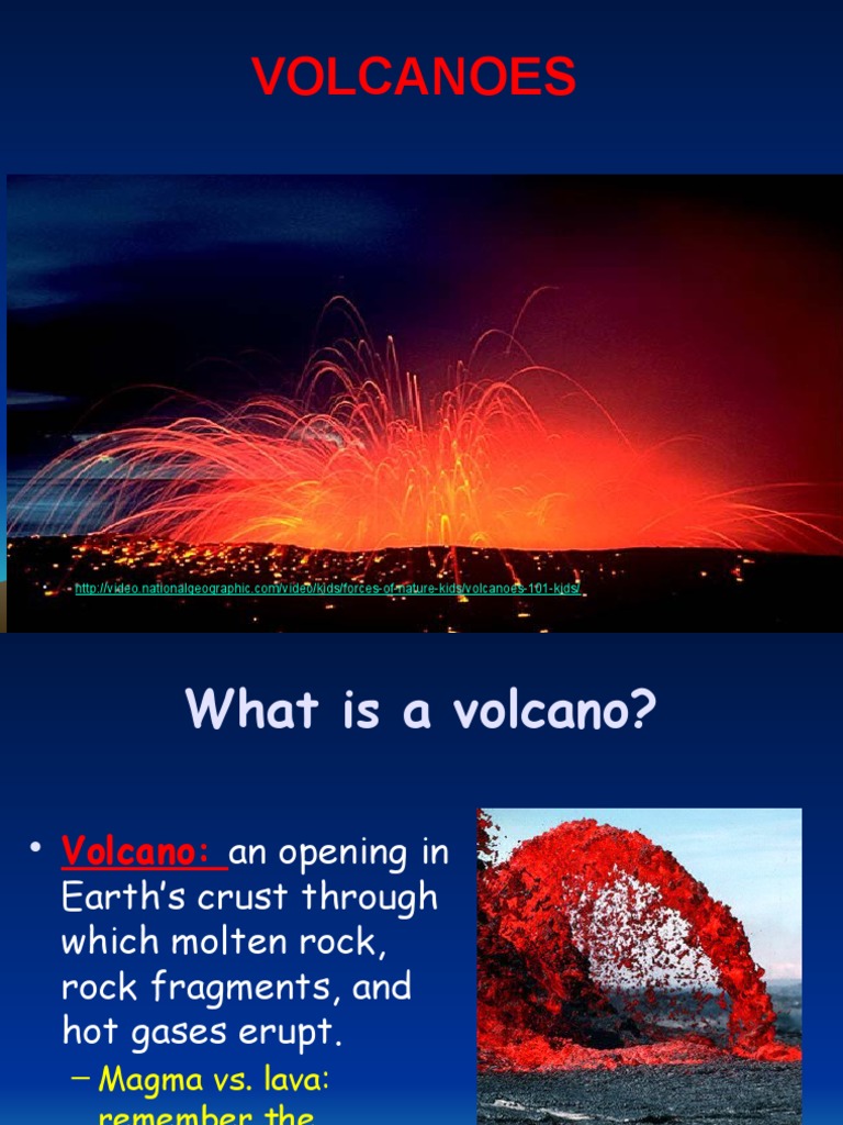 Volcanoes | PDF | Volcano | Types Of Volcanic Eruptions