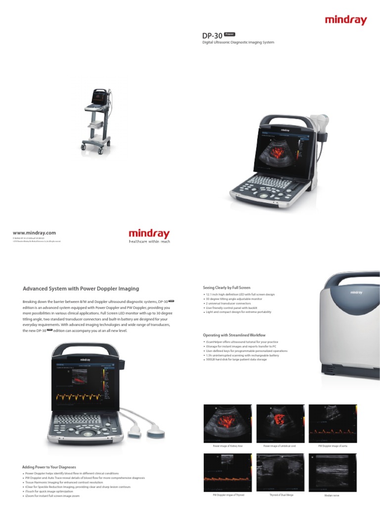 Ultrasound Machine Brochure - 221003 - 152159 | PDF | Medical ...