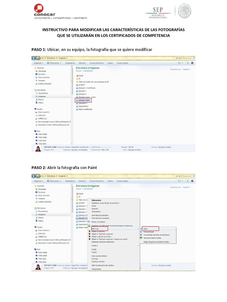 Fotos Procedimiento | PDF