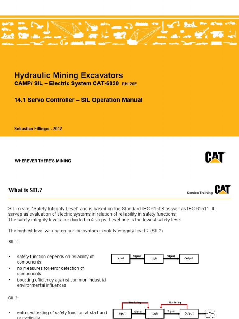 Hydraulic Mining Excavators SIL Operation | PDF | Electrical ...